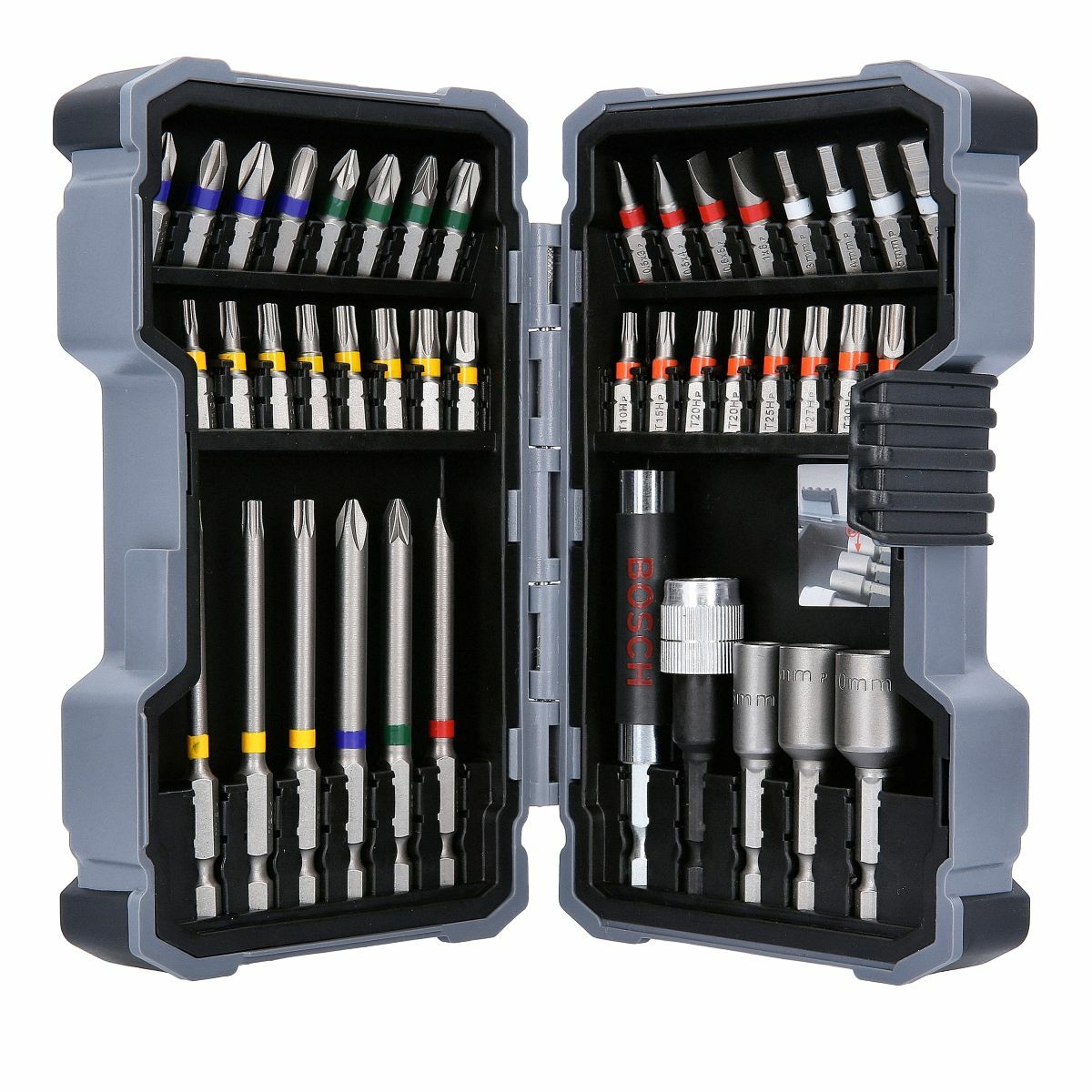 Bosch Screwdriver Bit and Nutsetter Sets - 43 Piece (2607017164) for ...