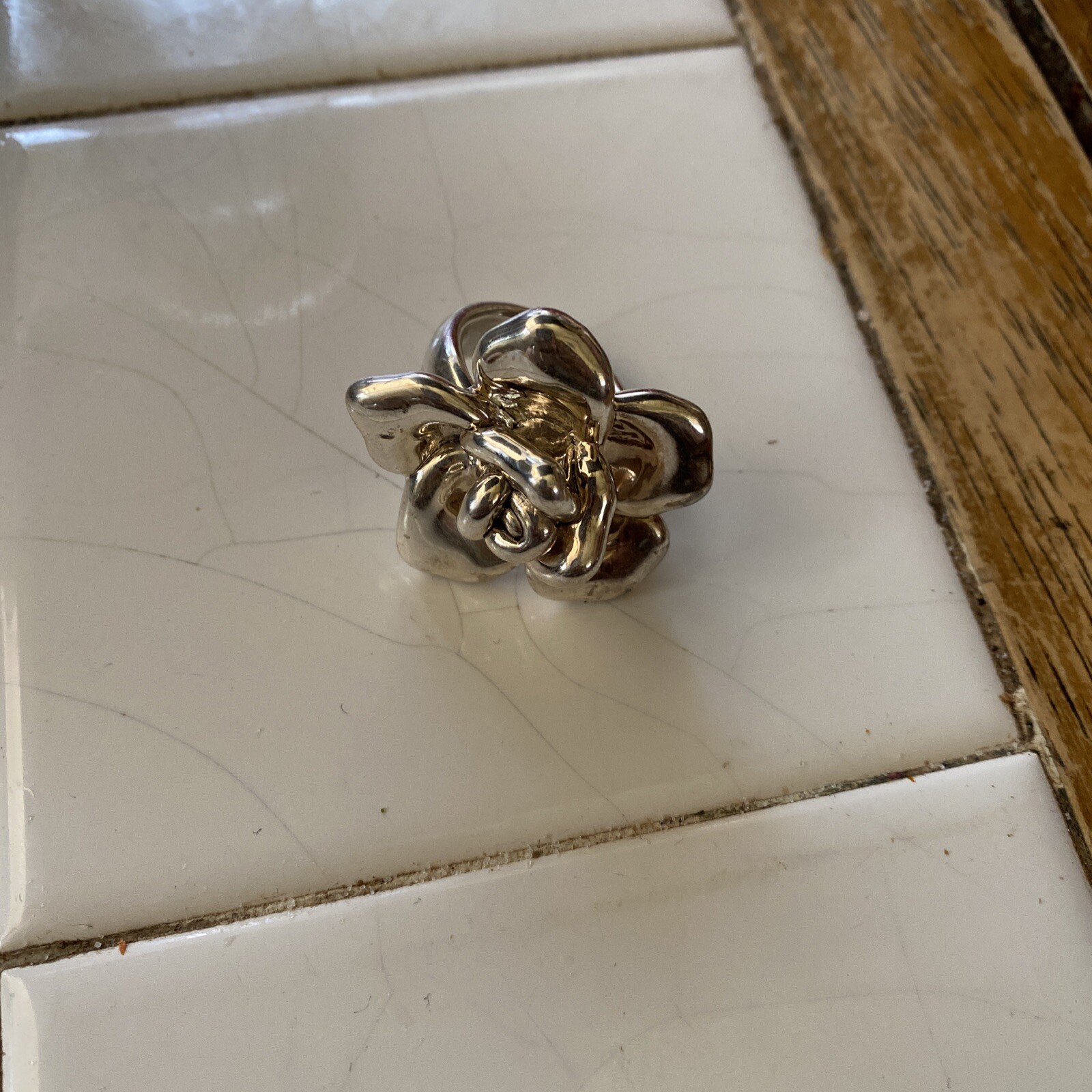 OR PAZ PZ Israel Sterling Silver .925 Huge Single Ros… - Gem