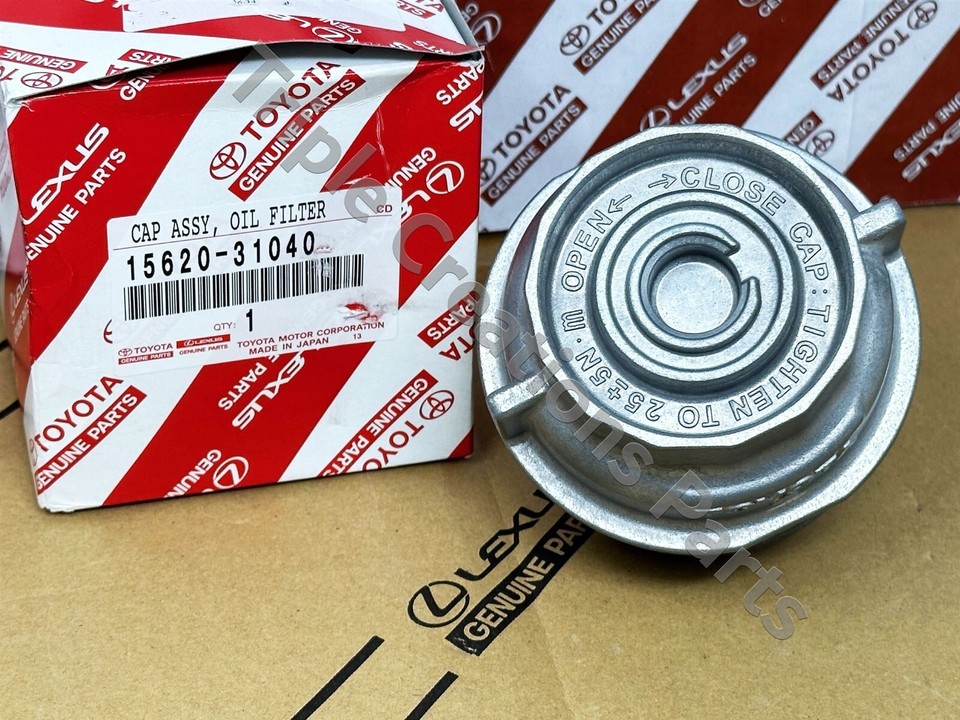 Toyota Genuine 15620-31040 Cap Assy Oil Filter 1562031040 OEM | eBay