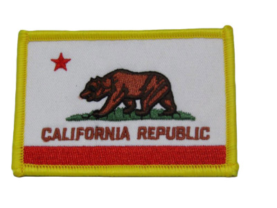 State of California CA Flag Wholesale lot of 6 Iron On Patch | eBay