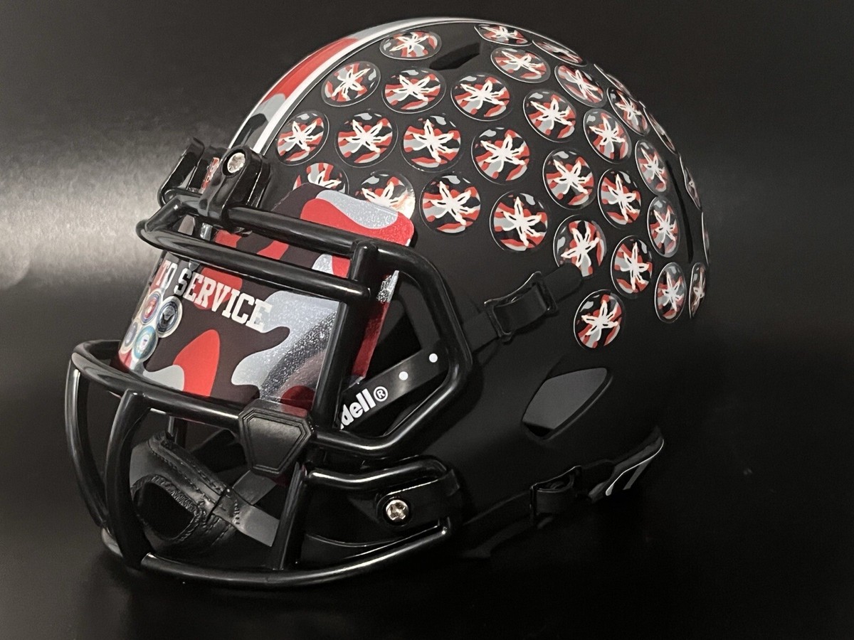 Ohio State Motorcycle Helmet Shop Urban Meyer Ohio State Buckeyes