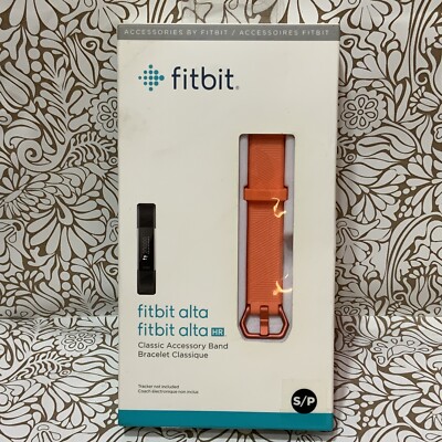 📀 Fitbit Alta / Alta HR - Classic Accessory Band - Coral (Small) | eBay
