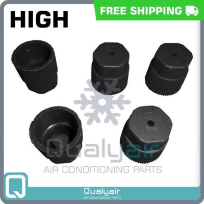 10x A/C Charging Port Service Cap R134a 16mm 13mm High Low Side Caps ...