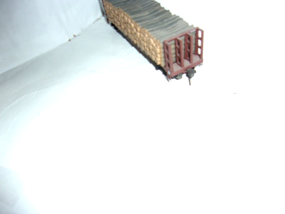 D8 (HO) Atlas Santa Fe GSC Pulpwood Bulkhead Flat Car ATSF #92999 Metal ...