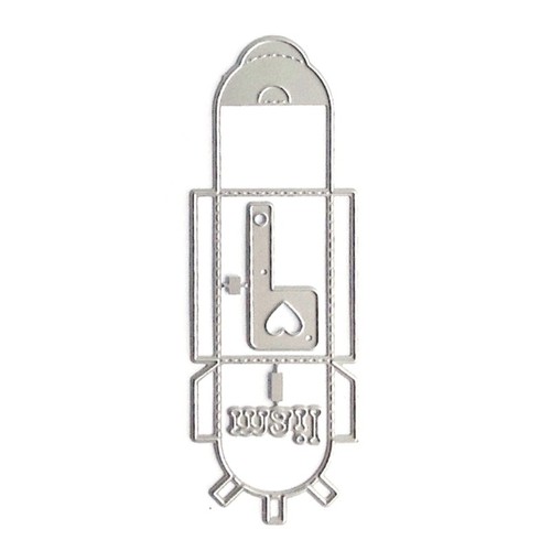 3D Stereo Mailbox Box Die Cuts Stencils Metal Cutting Dies for Photo ...