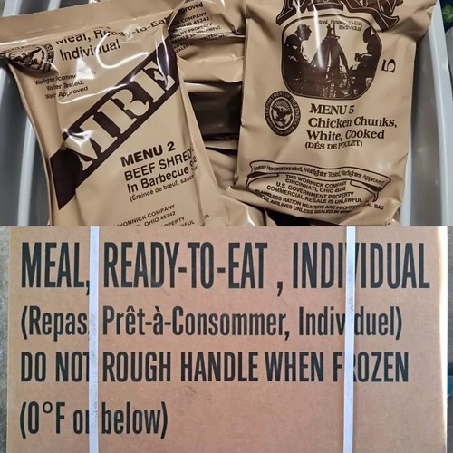 United States Military Case Of MRE 12 Meals Ready To Eat | eBay