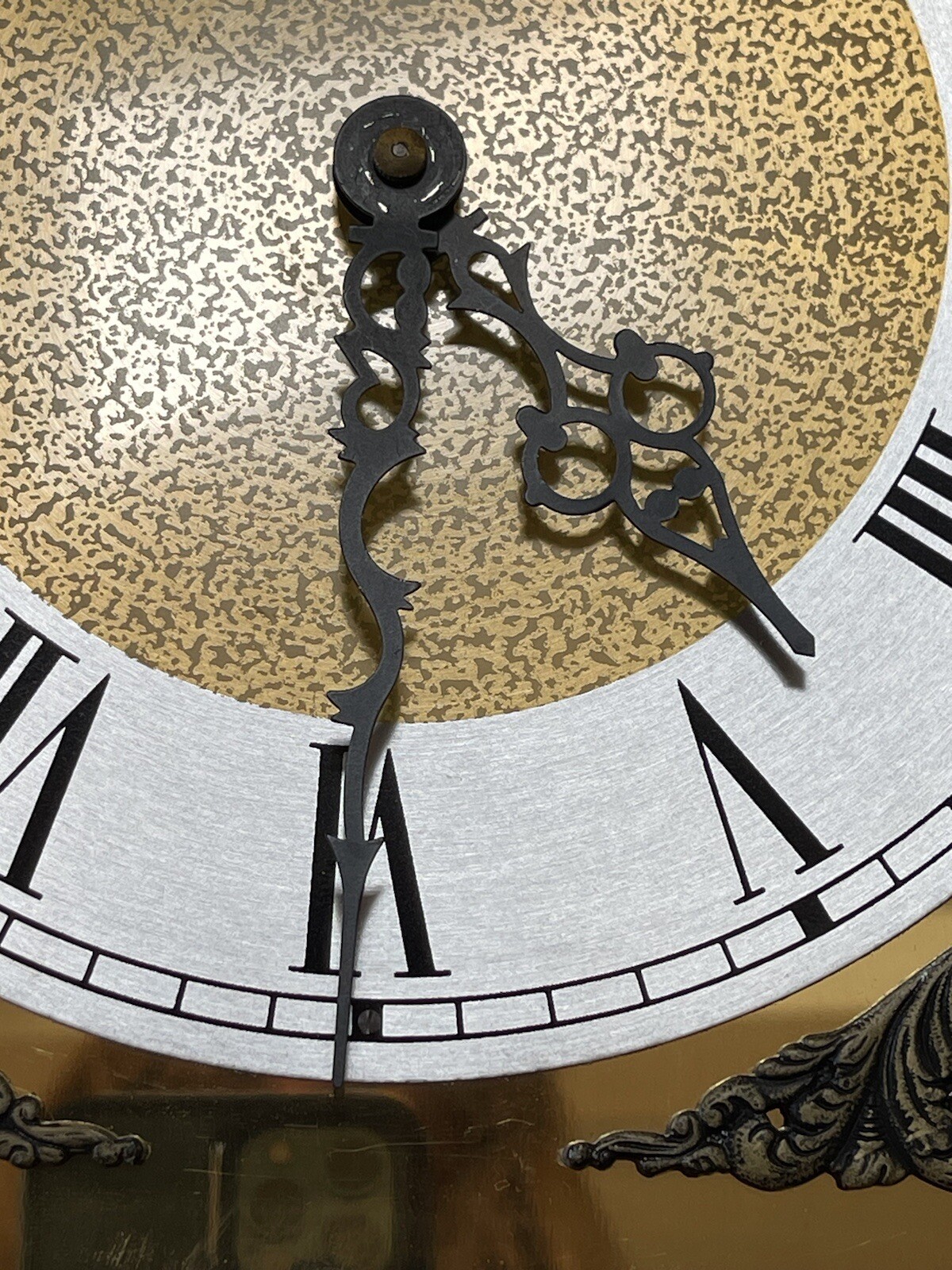 Emperor Grandfather Clock Movement 211673 Clock Dial Tempus Fugit w ...