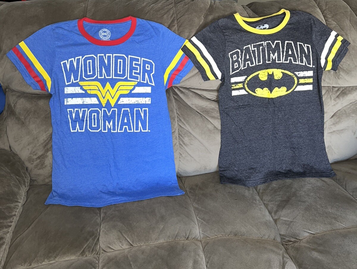 DC Comics Originals Womens Shirts Wonder Women & Batm… - Gem