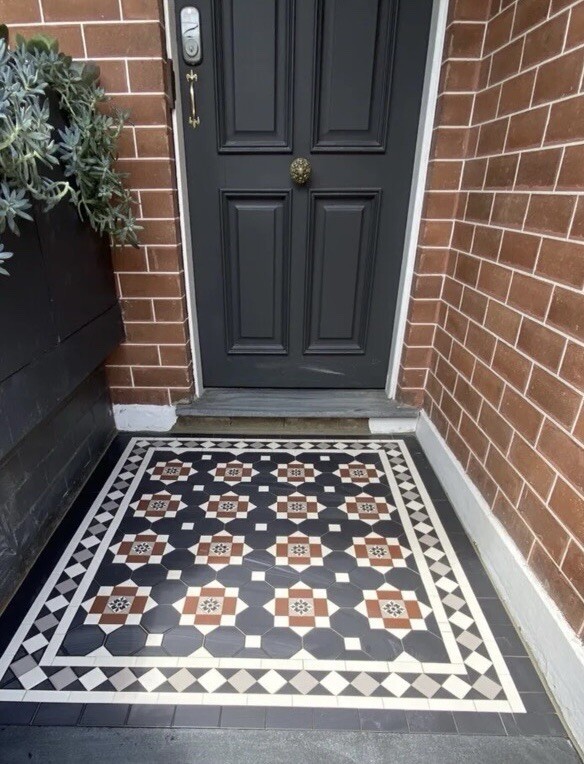Traditional federation floor tiles / Victorian & Federation tiles ...