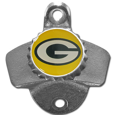 Green Bay Packer Wall Mount Bottle Opener, NFL Barware Gifts | eBay