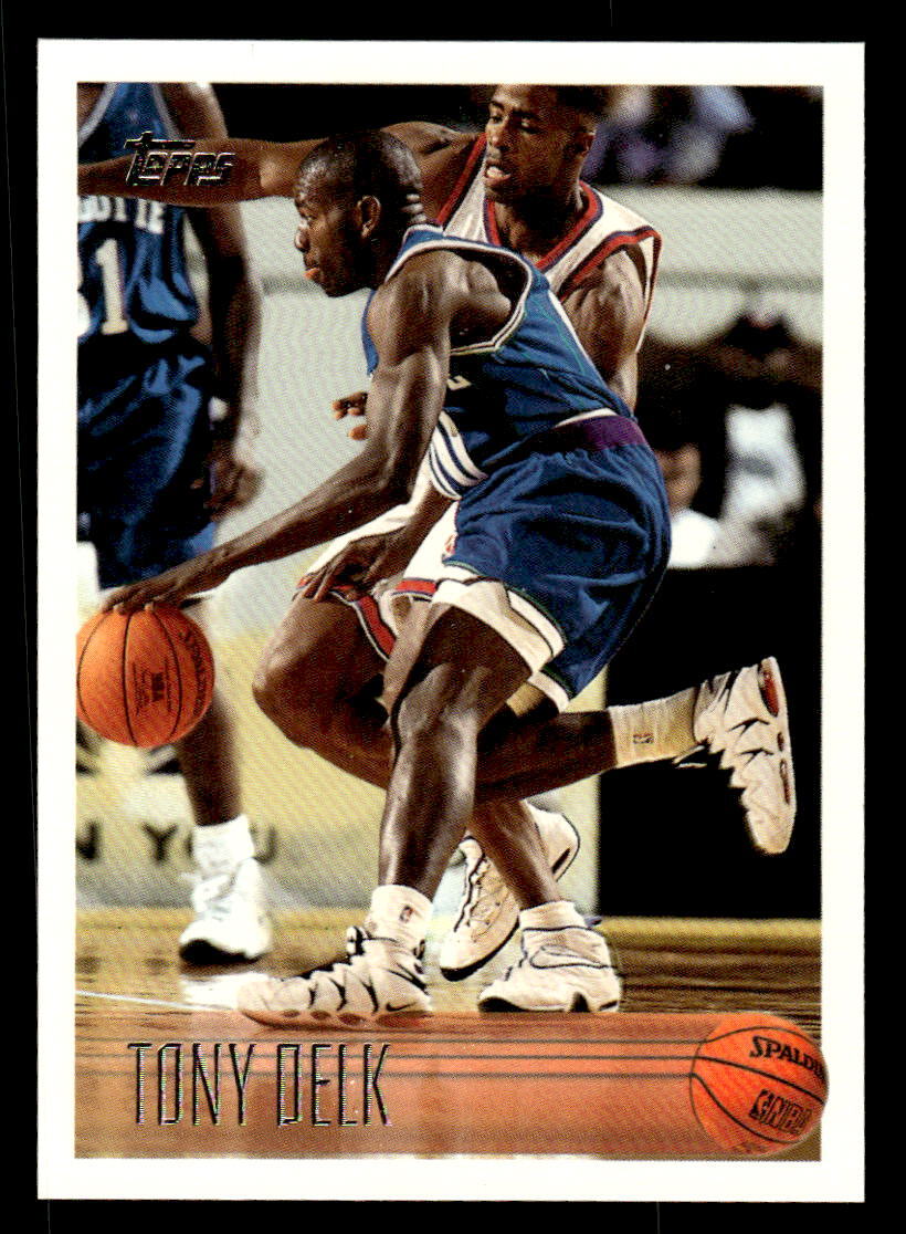Tony Delk 1996 Topps #155 Charlotte Hornets | eBay