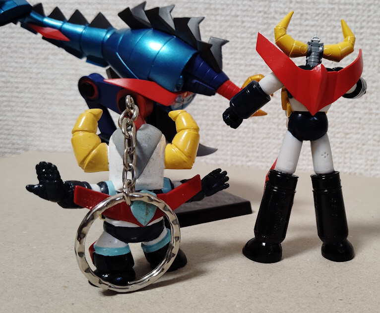 Gaiking Dino Mech robots 5 figures best posing Figurines Gladiator Capsule Popy | eBay