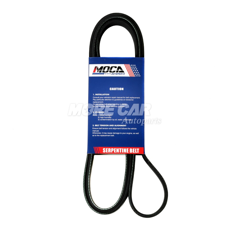 EPDM Serpentine Belt 6PK2415 for Chevrolet GMC Audi Cadillac 4.3L 5.0L ...