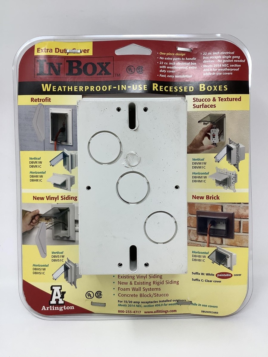 Arlington Siding Block Electrical Box Lighting Lighting Mounting An