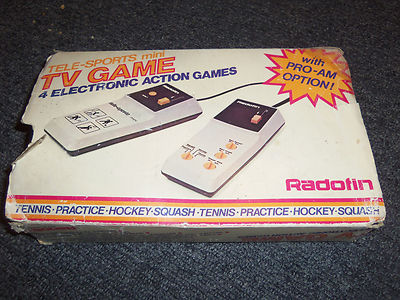 Radotin Tele Sports Mini TV Game BOXED | eBay
