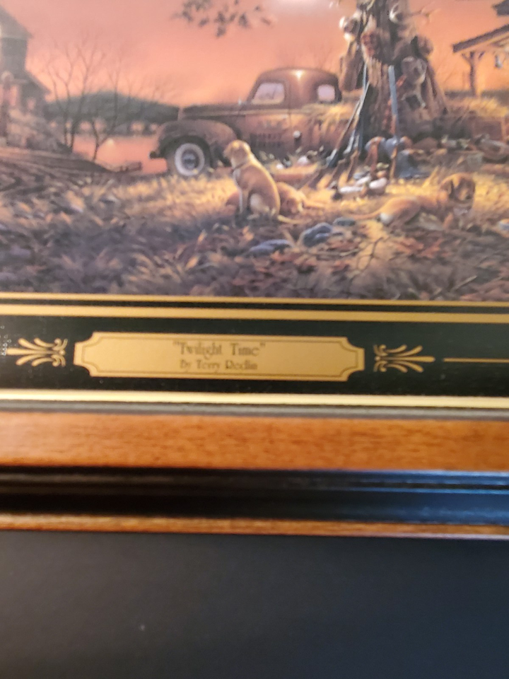 Terry Redlin "TWILIGHT TIME" Precious Memories Collection Plaque Origin ...