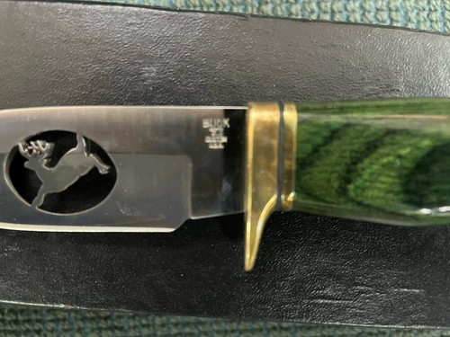 Buck Knives 192 Vanguard Limited Edition 2003 Running Stag 0144/1000 ...