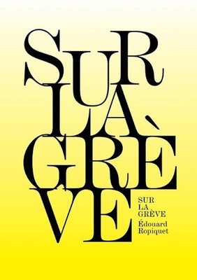 Sur la grve by Edouard Ropiquet (French) Paperback Book 9782322252848| eBay