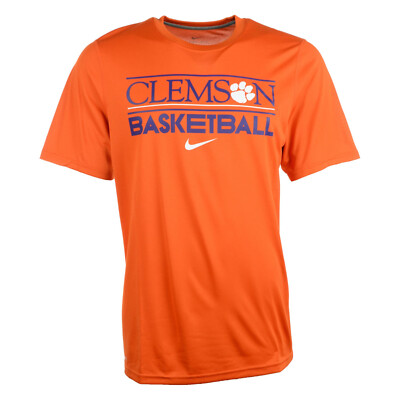 Nike Clemson Tigers Basketball Practice '13 Legend Team Issue Dri-Fit T ...