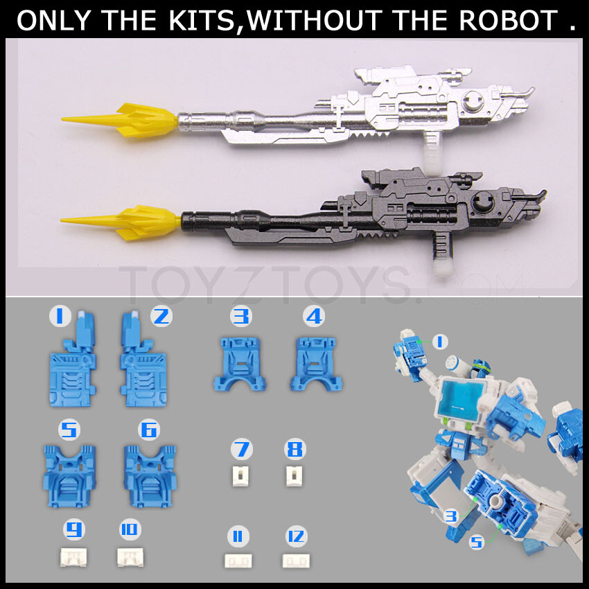 Guns / Replenish Filler Upgrade Kit For Shattered Glass Soundwave - GO ...
