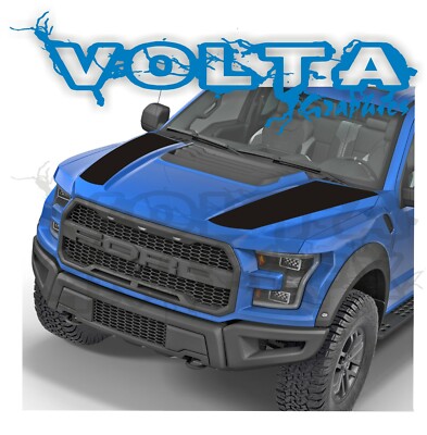 2X Vinyl Hood Decals Fits Ford Raptor 2015-2020 Truck - Solid Hood ...