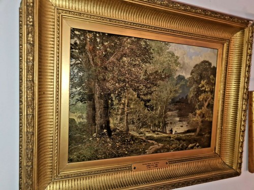 JAMES PEEL RBA ( 1811-1906) KESTON PONDS NR. BROMLEY OIL ON CANVAS ...