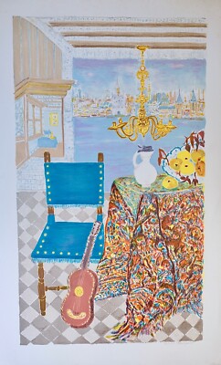 Renee Halpern - Print Original - Lithography - THE APARTMENT Of ...