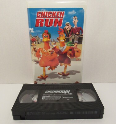 Chicken Run VHS, 2000, Color, Rated G, Funny Animation | eBay