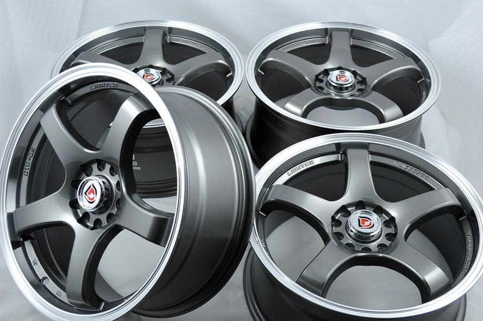 17" Rims HHR Cobalt Dart Malibu Ford Bronco Fusion Focus CMAX 5x108 ...