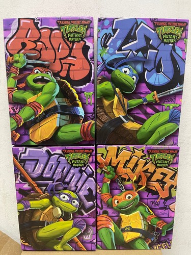 SDCC 2023 Exclusive NICKELODEON TMNT Mutant Mayhem Movie Figurines Lot ...