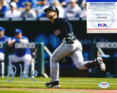 Steven Kwan Signed Autographed Cleveland Guardians 8x10 Photo PSA/DNA ...