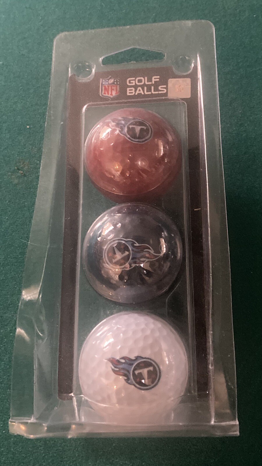 Tennessee Titans Golf Balls Complete Sleeve of 3 NFL Officially ...