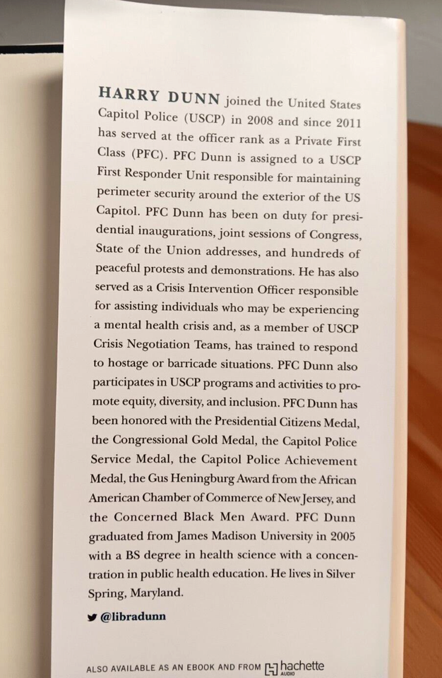 Standing My Ground A Capitol Police Officers Fight for Accountability ...