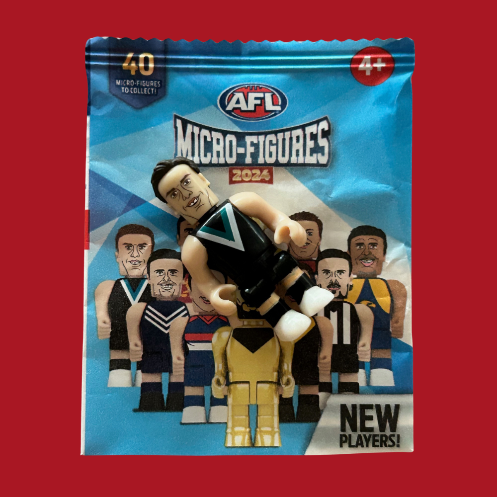 Coles AFL Micro-Figures 2024 - ZAK BUTTERS (Port Adelaide) Classic ...