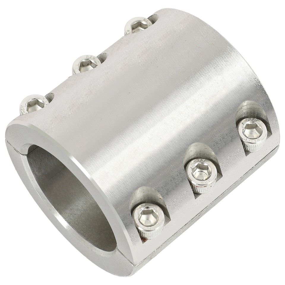 Universal 1.625 1 5/8" Steel Split Collar Tube Clamp W/Hardware | eBay