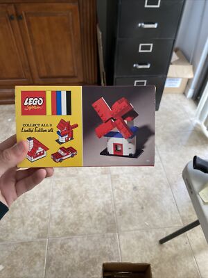 LEGO 1709 4000029 Windmill Limited Edition Set 60 Years No 2682 SEALED ...