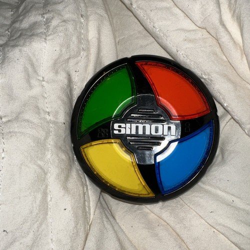 Simon 3.5" Mini Electronic Handheld Game Micro Series Hasbro Tested (B1 ...