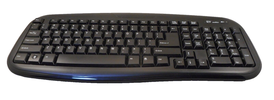 ONN ONA11HO087 Wireless Keyboard & 5-Button Mouse | Black | USB | 6400 ...