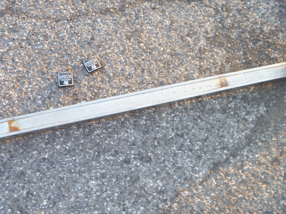 VINTAGE Federal Signal Visibar LIGHT BAR MODEL 11 BASE LEGS MOUNT CHAIN ...