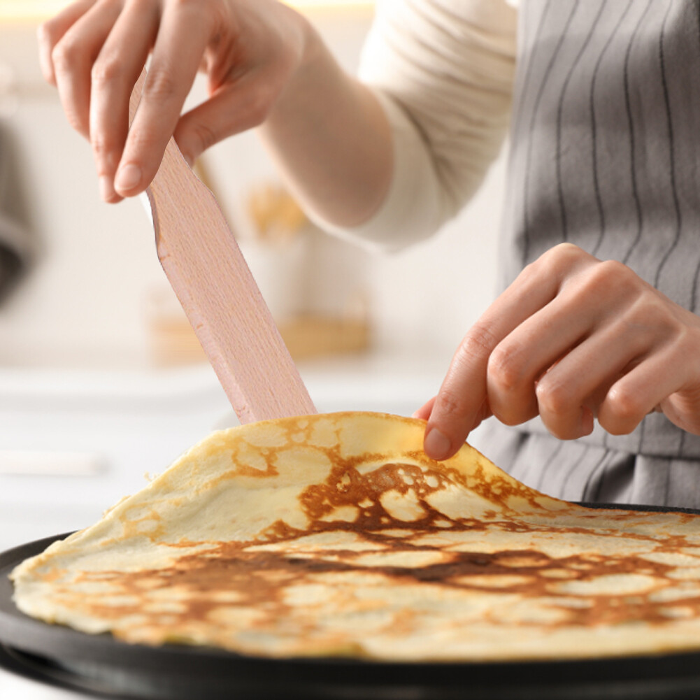 Pancake Tool Crepe Spreader Set Baking Pan Home Cookware T Shaped ...