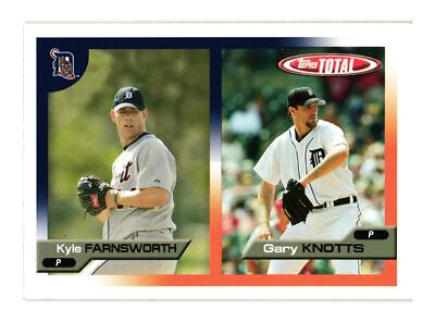 2005 Topps Total #647 Kyle Farnsworth / Gary Knotts Detroit Tigers | eBay