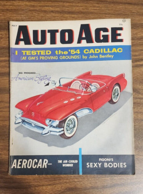 Auto Age July 1954 Cadillac AEROCAR Collectible Classic Car magazine | eBay