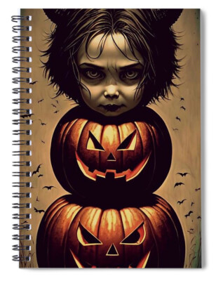 Pumpkin Spice Spiral Notebook Blank Notebook Lined Journal 8 X 6 ...