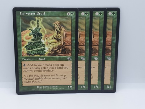 4x Harvester Druid Judgment 2002 MtG Magic The Gathering | eBay