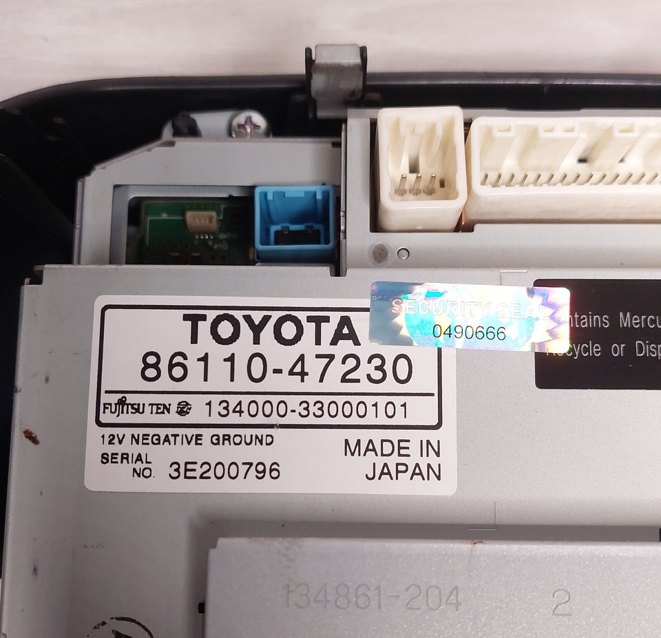 READ! 2006-2009 TOYOTA PRIUS INFORMATION RADIO DISPLAY TOUCH SCREEN ...