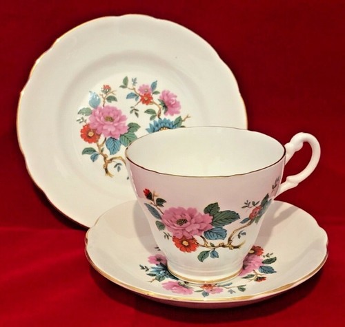 Vintage Springfield Bone China Tea Cup, Saucer, Plate - Trio Set ...