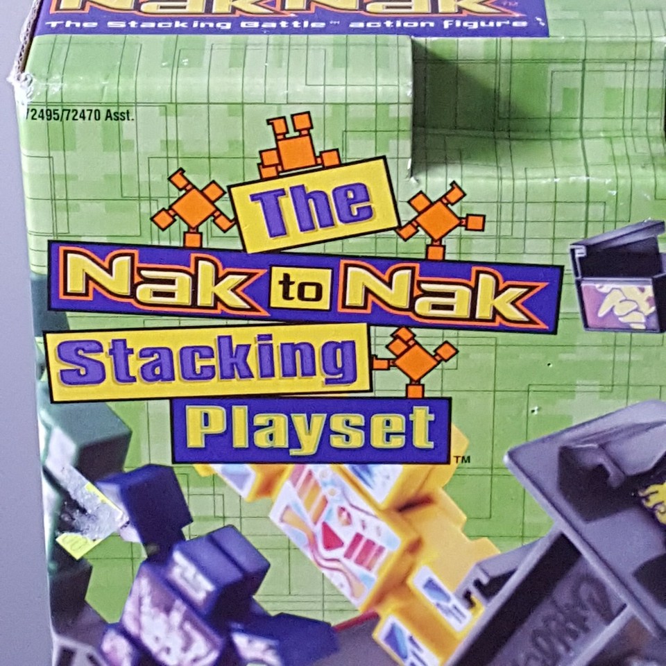 The Nak To Nak StackingToy Playset 2003 Hasbro New | eBay