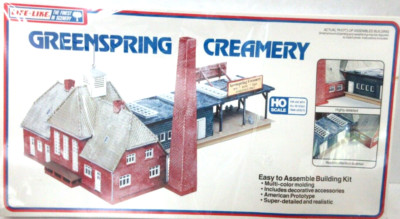 Life Like 1367 HO Greenspring Creamery Building Kit | eBay