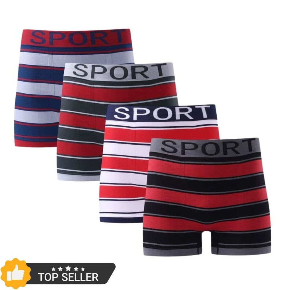 12, 6 & 3 Pack Mens Boxer Shorts Multipack Underwear Trunks Cotton ...