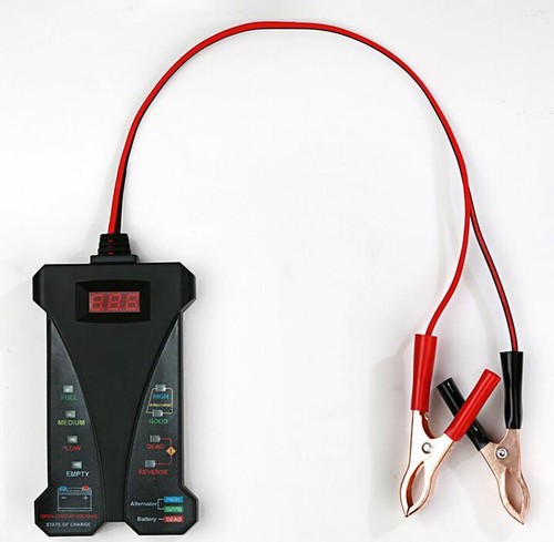 Car Truck 12V Smart LED Digital Battery Tester Voltmeter Alternator ...